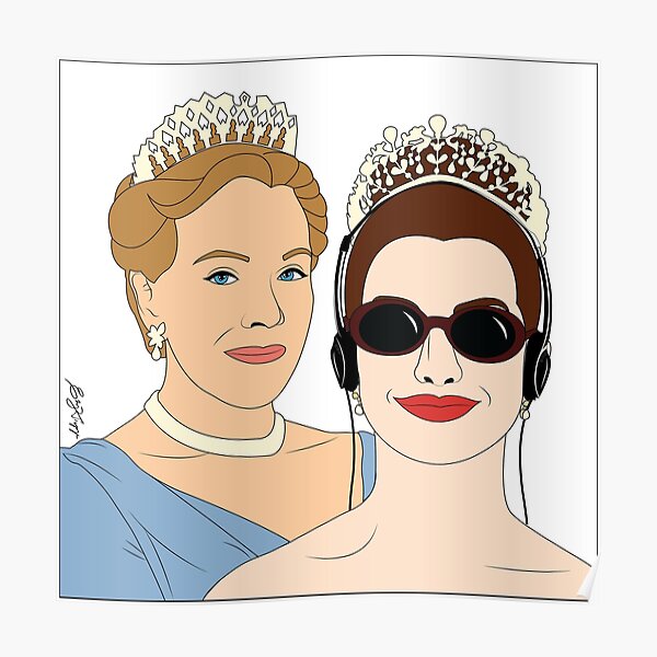 "The Princess Diaries - Poster Illustration" Poster for Sale by ...