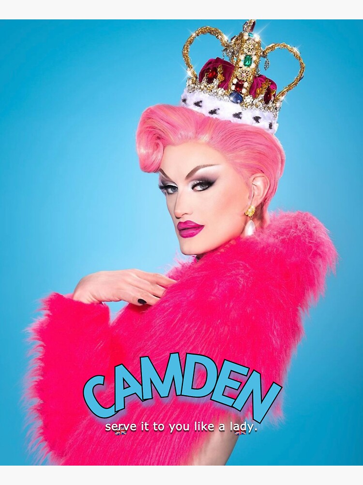 "Lady Camden // RuPaul's Drag Race" Sticker for Sale by sublimemess ...