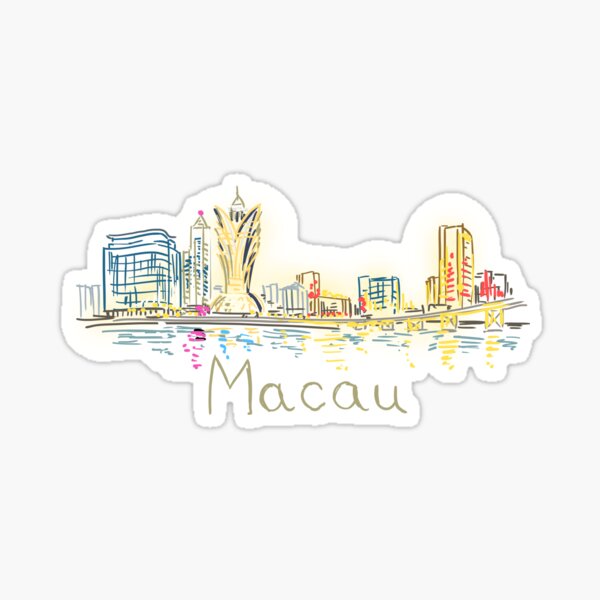 Macau Stickers | Redbubble