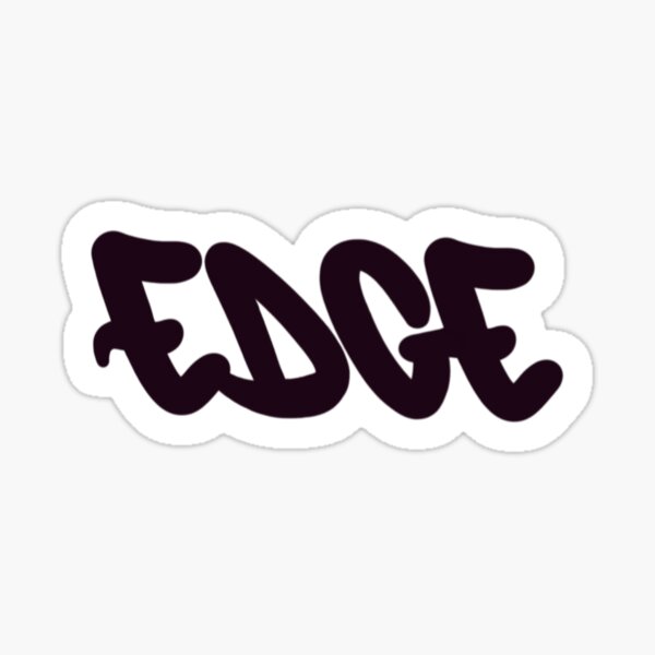 "EDGE" Sticker by RyanPatric | Redbubble