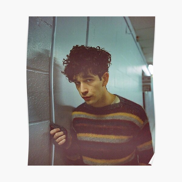 "Matty Healy " Poster for Sale by darismoon | Redbubble