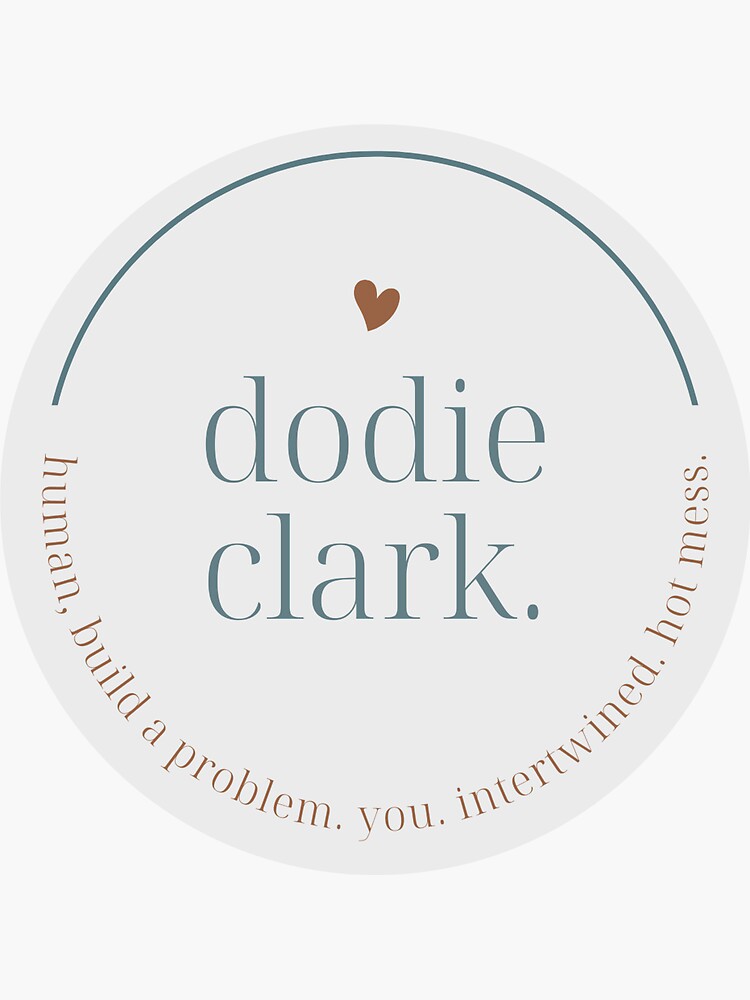 "dodie clark complete albums " Sticker for Sale by emilygaus | Redbubble