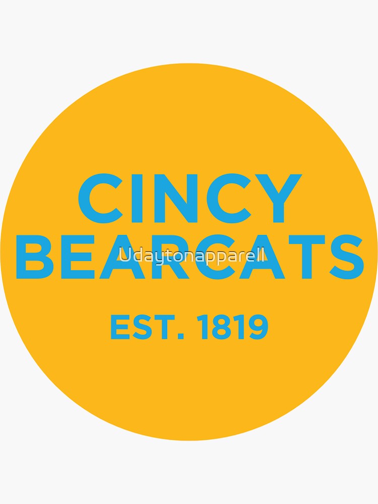 "University of Cincinnati High Noon" Sticker for Sale by ...