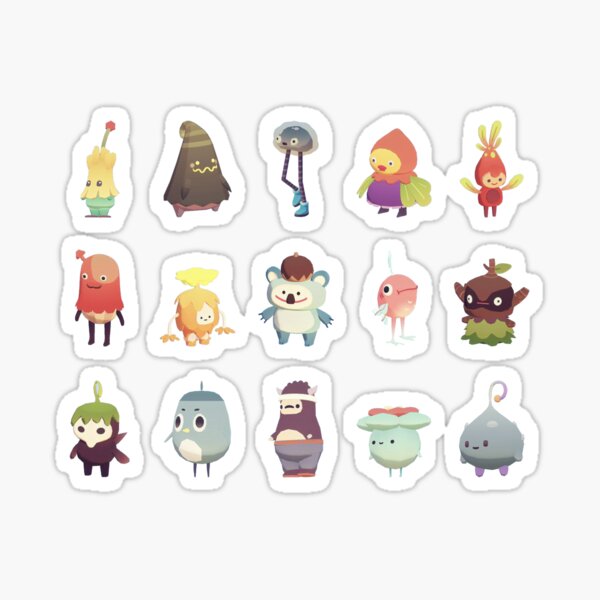 "Ooblets Pack" Sticker for Sale by hendo420 | Redbubble