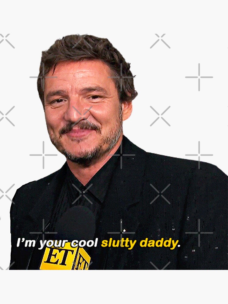 Pedro Pascal Daddy Sticker