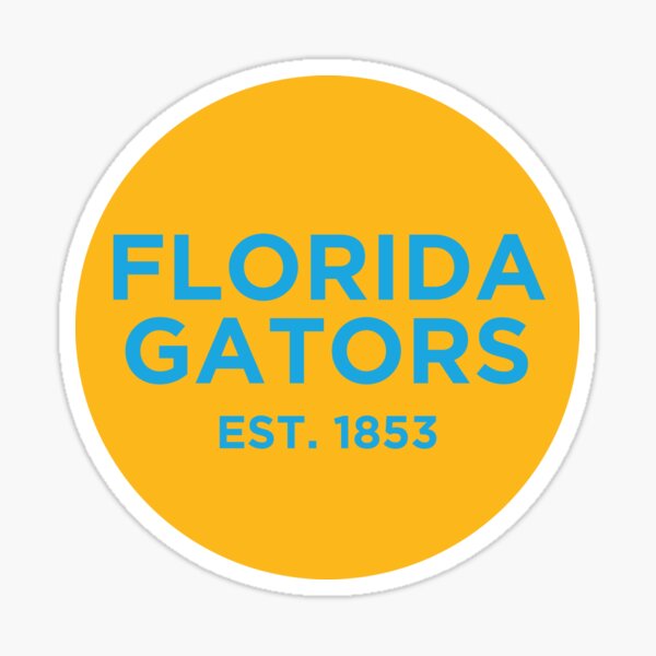 "Florida Gators High Noon" Sticker for Sale by Udaytonapparell | Redbubble