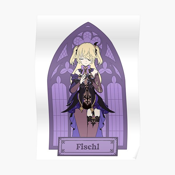 "Fischl Genshin impact" Poster for Sale by SAN- | Redbubble