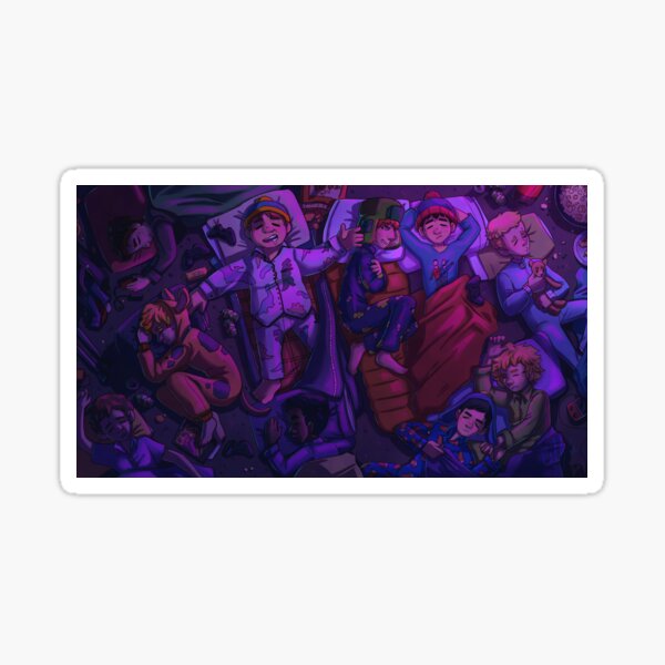 "South Park Sleepover" Sticker for Sale by KingKelly44 | Redbubble