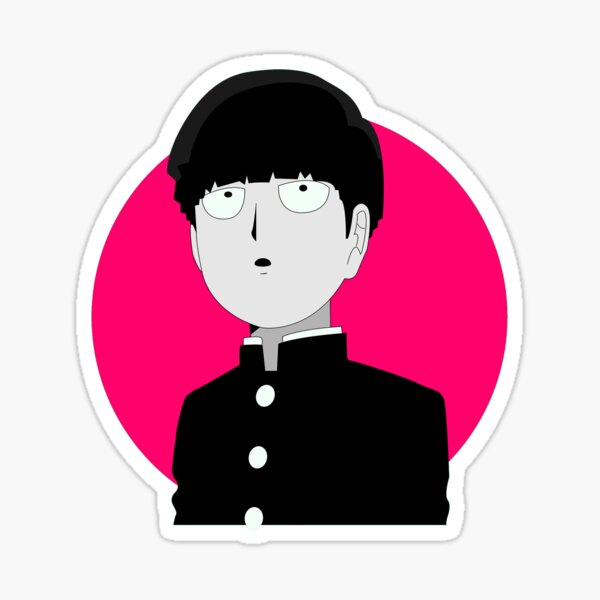 "mobphysco | Shigeo kageyama | japanasthetic" Sticker for Sale by ...
