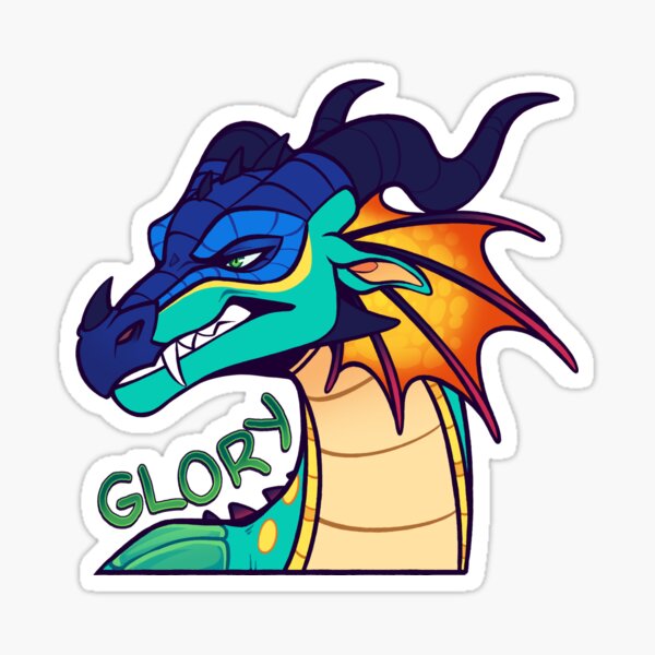 "Wings of Fire HaD - Glory" Sticker for Sale by Lamp-P0st | Redbubble