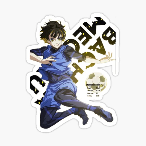 "Bachira Meguru" Sticker for Sale by Ricon-Otaku | Redbubble