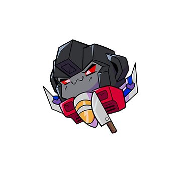 "Transformers Starscream Knife Cat" Sticker for Sale by aleksgivanov ...