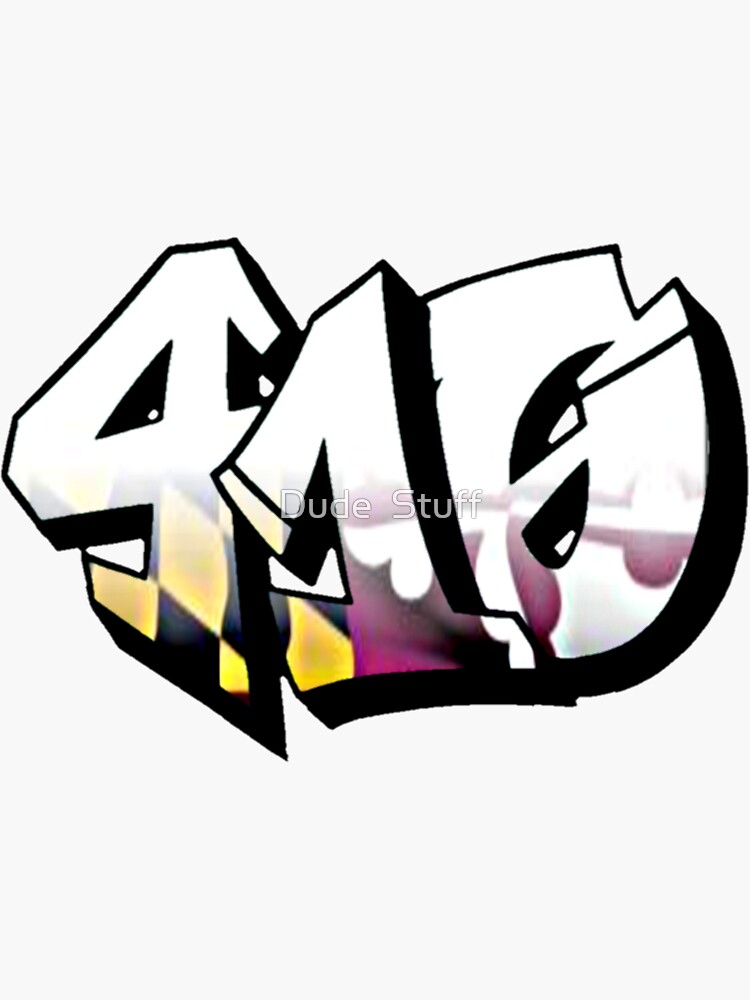 "Maryland Flag 410 Area Code - Available on Stickers Socks and more ...