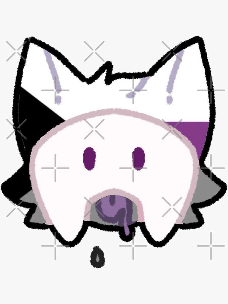 "Slime pup " Sticker for Sale by WillowTheCat- | Redbubble