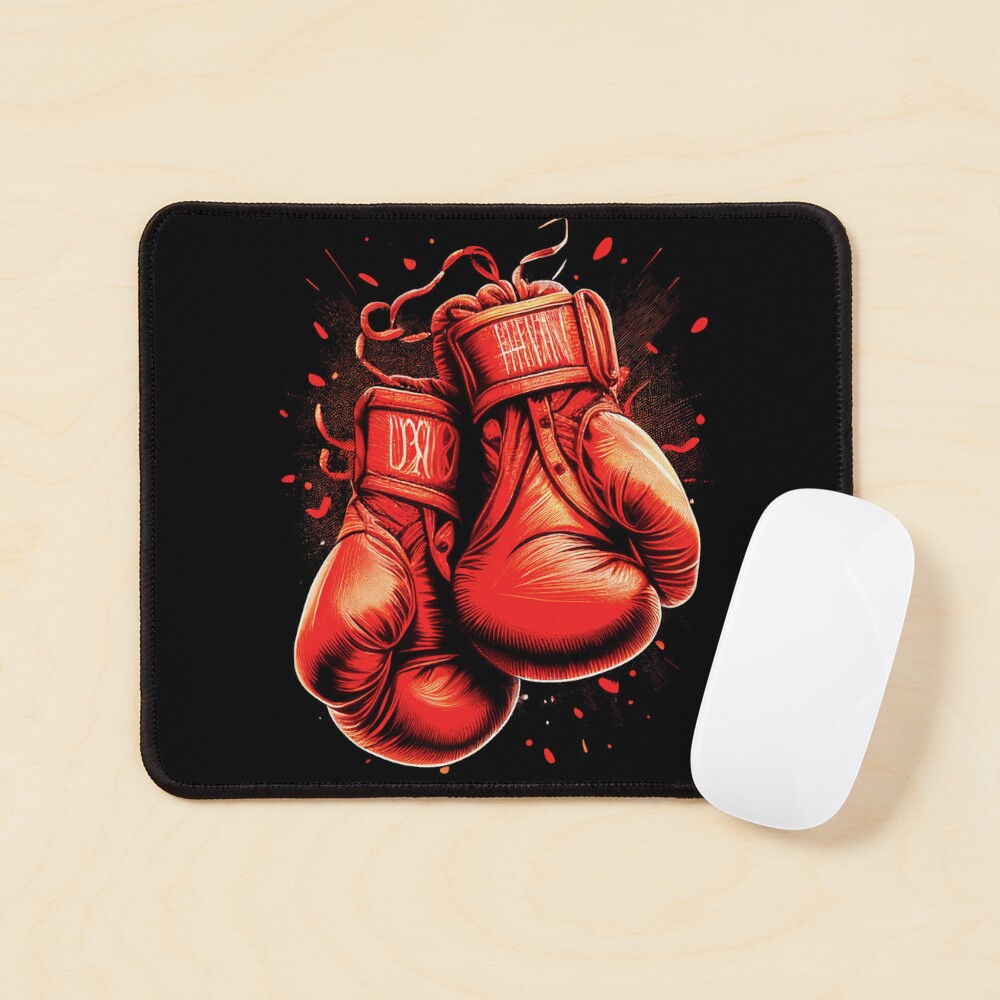 "Retro Red Boxing Gloves Boxer Gift For Boxing Lover" Poster for Sale ...
