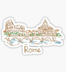 Rome Stickers | Redbubble