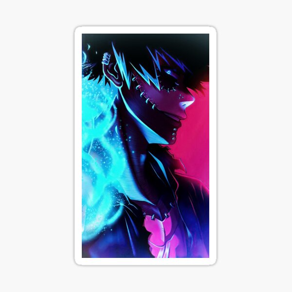 "Myheroacademia dabi poster " Sticker for Sale by MONS-19 | Redbubble