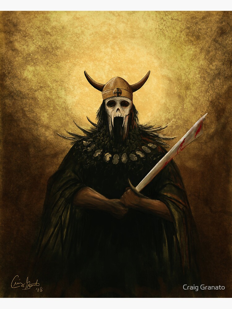 "Undead Viking" Photographic Print for Sale by CraigG | Redbubble