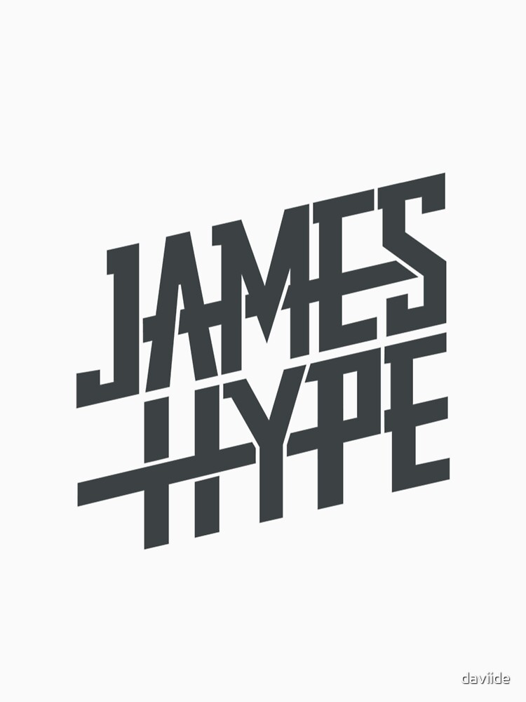 Essential T-Shirt mit "james hype stereohype wer macht das dj mag tita lau" von daviide | Redbubble