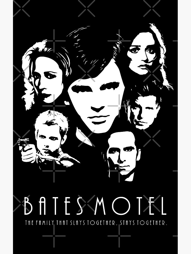 "Bates Motel" Framed Art Print by firamos | Redbubble