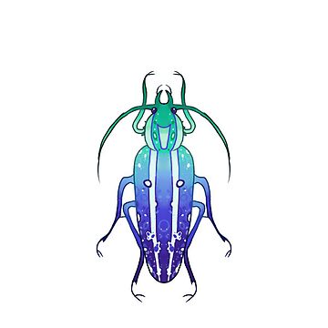 "Gay (mlm) Pride Beetle" Sticker for Sale by anglerf1sh | Redbubble