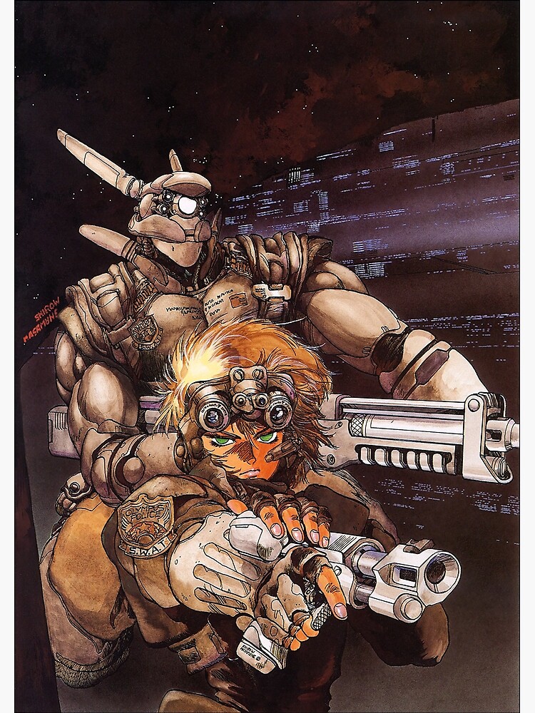 Appleseed - Briareos & Deunan #2 Premium Matte Vertical Poster sold by ...