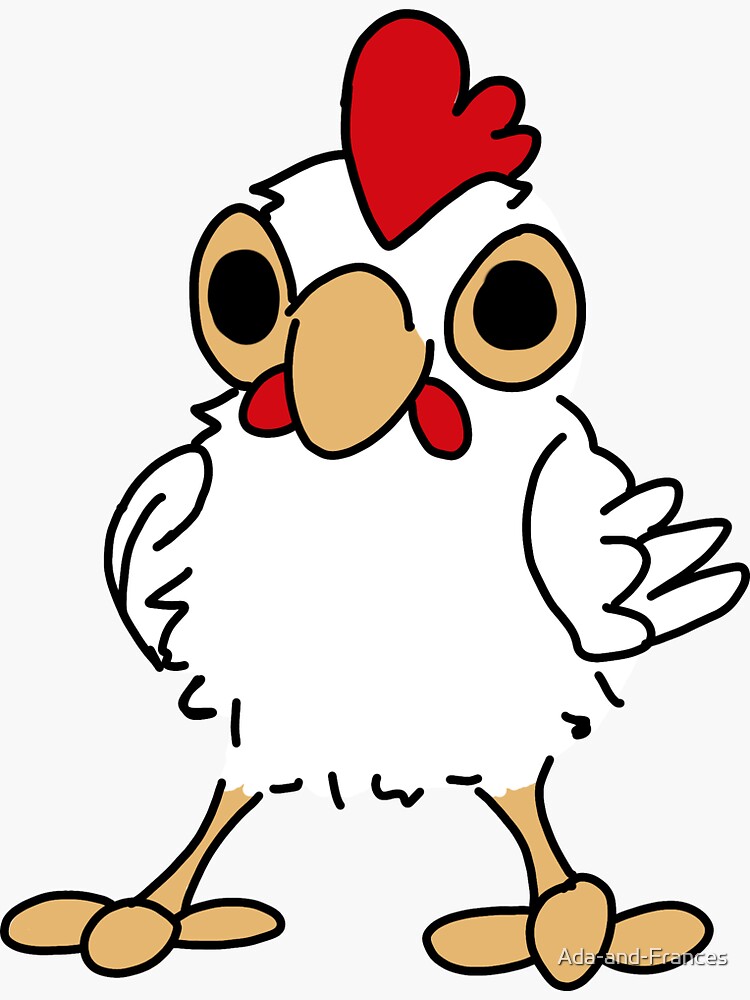 "Frazzled Baby Frances " Sticker for Sale by Ada-and-Frances | Redbubble