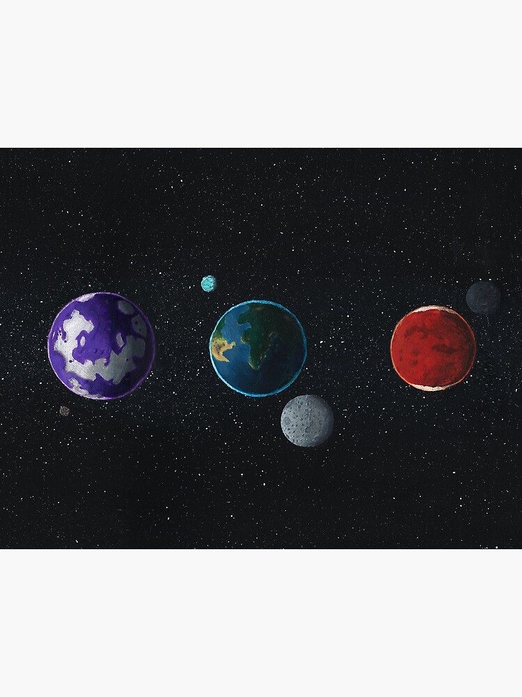 Kerbal Space Program Inspired Art "Three Marbles" Premium Matte ...