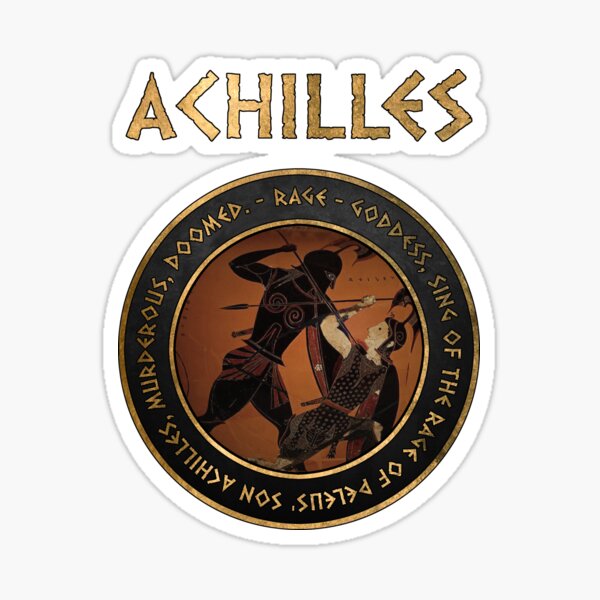 "Achilles - Hero of the Trojan War - Homer's Iliad Quote - Ancient ...