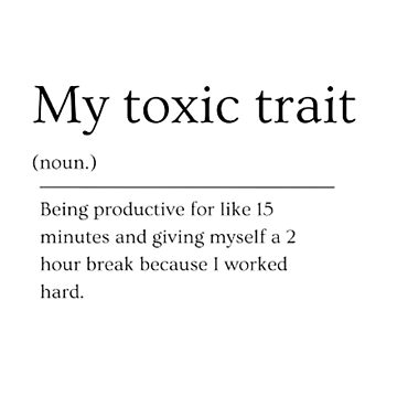 "My toxic trait | Funny Dictionary Definition" Poster for Sale by ED ...