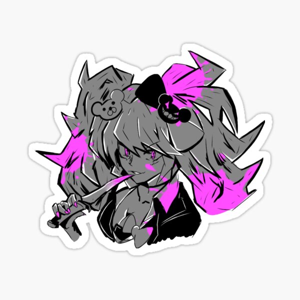 "Junko Enoshima" Sticker for Sale by TheCaptainFive0 | Redbubble