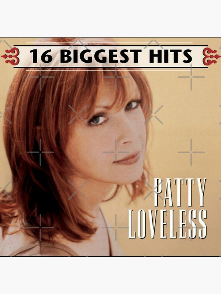 "singer patty loveless" Sticker for Sale by tifroxx | Redbubble