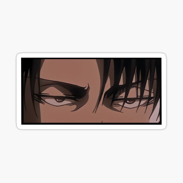 "Levi ackerman - levi eyes - attack on titan final season " Sticker for ...