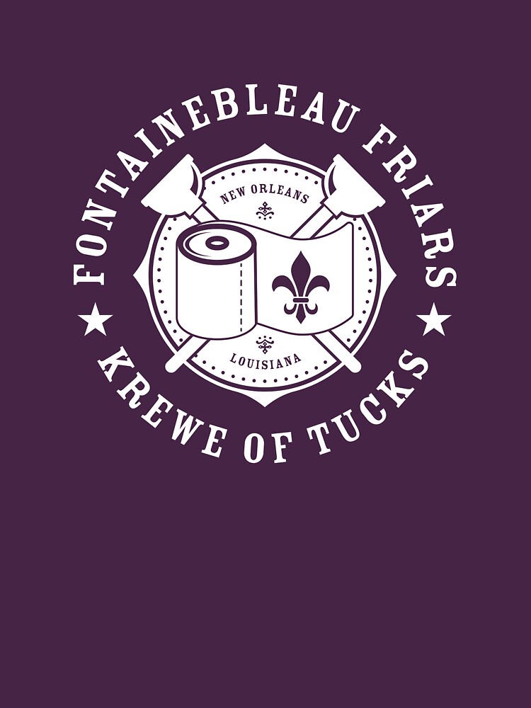 Ff Krewe Of Tucks Logo White T Shirt For Sale By Friarsden