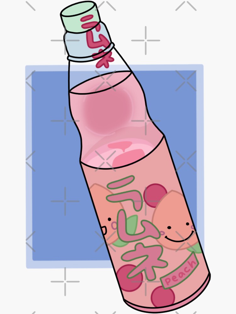"Japanese Soda" Sticker for Sale by dabidraws | Redbubble
