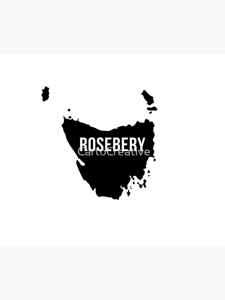 Póster «Rosebery, silueta de Australia» de CartoCreative | Redbubble