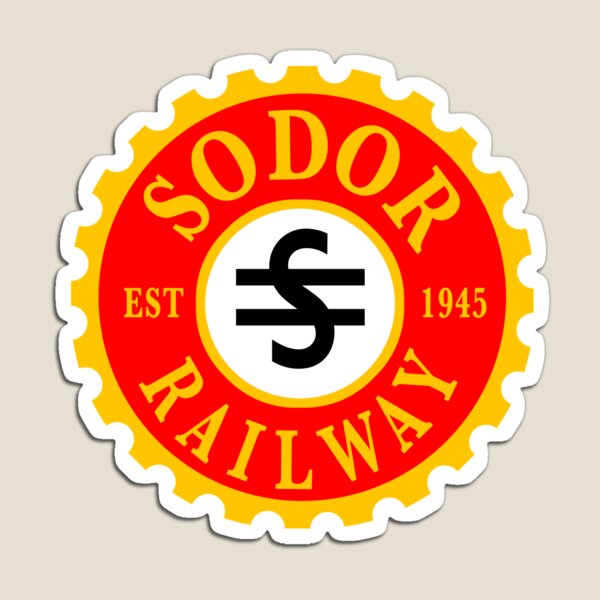 "Thomas and Friends: Sodor Railway Logo" Magnet by casiel1969 | Redbubble