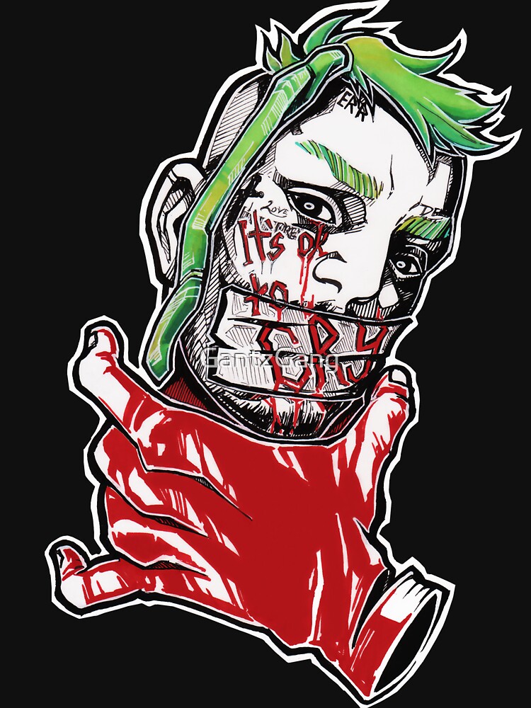 "ITSOKTOCRY Artwork" T-shirt for Sale by GantzGang | Redbubble ...