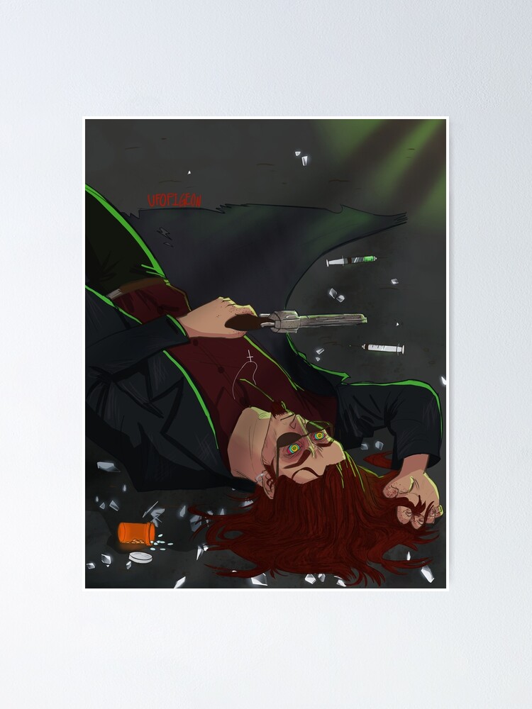 "POSTAL 1 Dude "Trippin"" Poster for Sale by ufopigeon | Redbubble