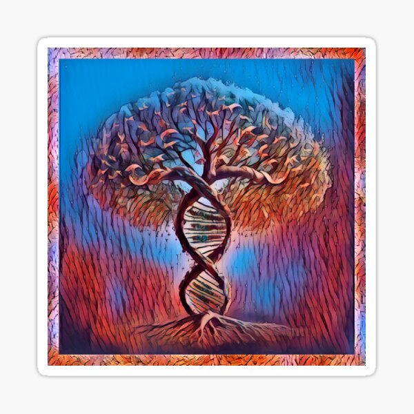 "DNA Tree Of Life - dna tree of life" Sticker for Sale by JasonCapital ...