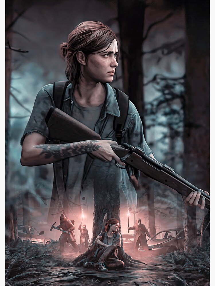 "Ellie Williams" Sticker for Sale by Nadhira13 | Redbubble