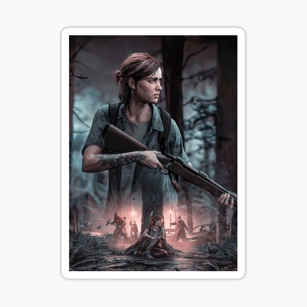 "Ellie Williams" Sticker for Sale by Nadhira13 | Redbubble