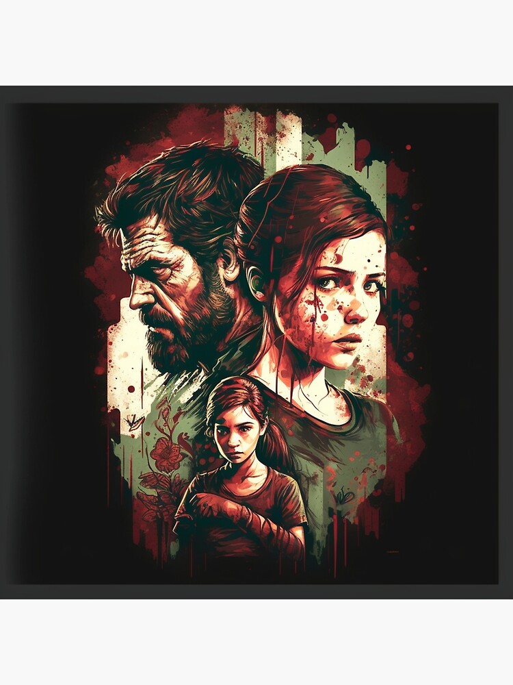 "Joel and Ellie - Last of Us" Poster for Sale by STayar | Redbubble