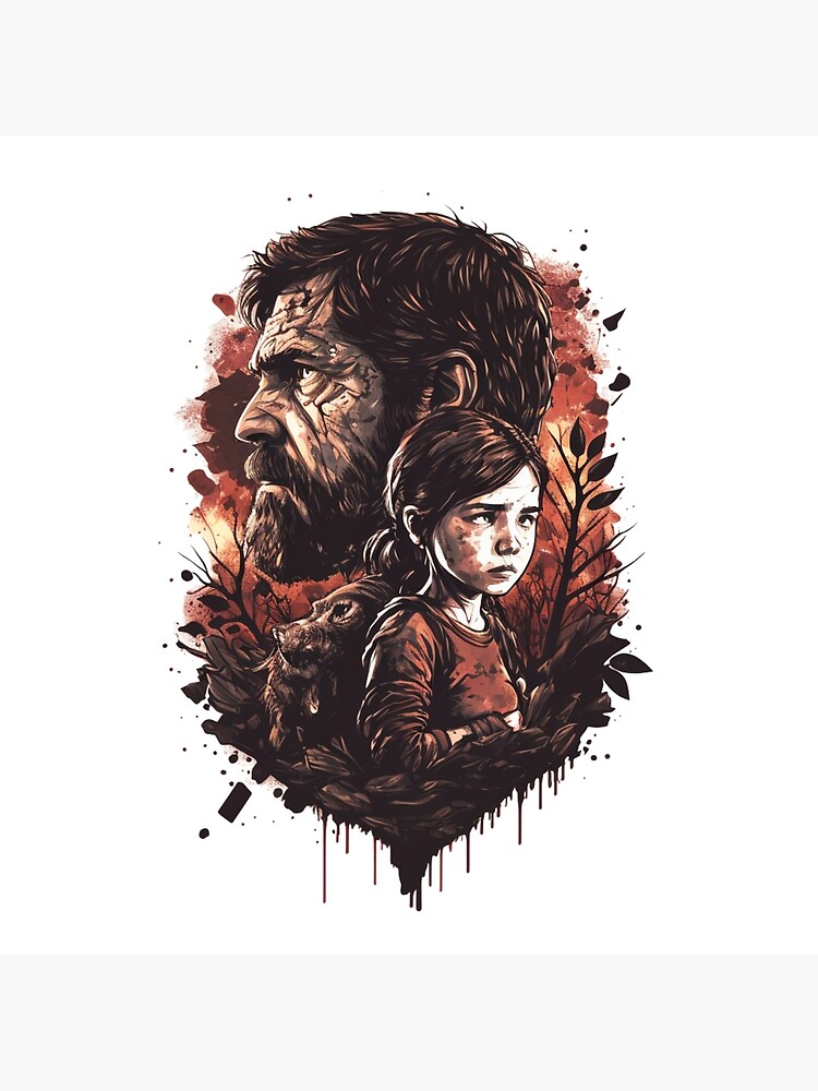 "Joel and Ellie - Last of Us" Poster for Sale by STayar | Redbubble