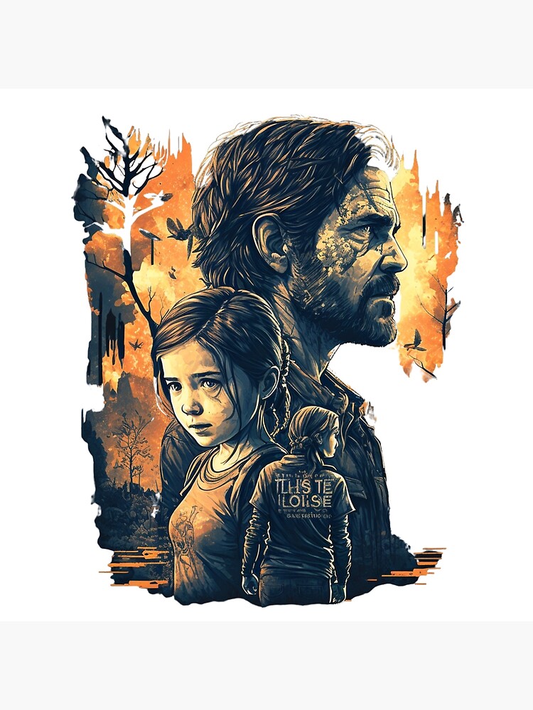 "Joel and Ellie - Last of Us" Poster for Sale by STayar | Redbubble