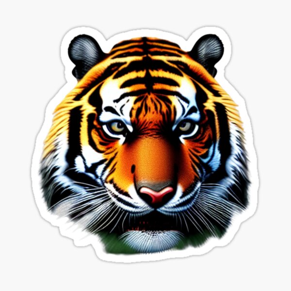 "Fear The Tiger Fear Da Tiger" Sticker for Sale by nhstaruna | Redbubble