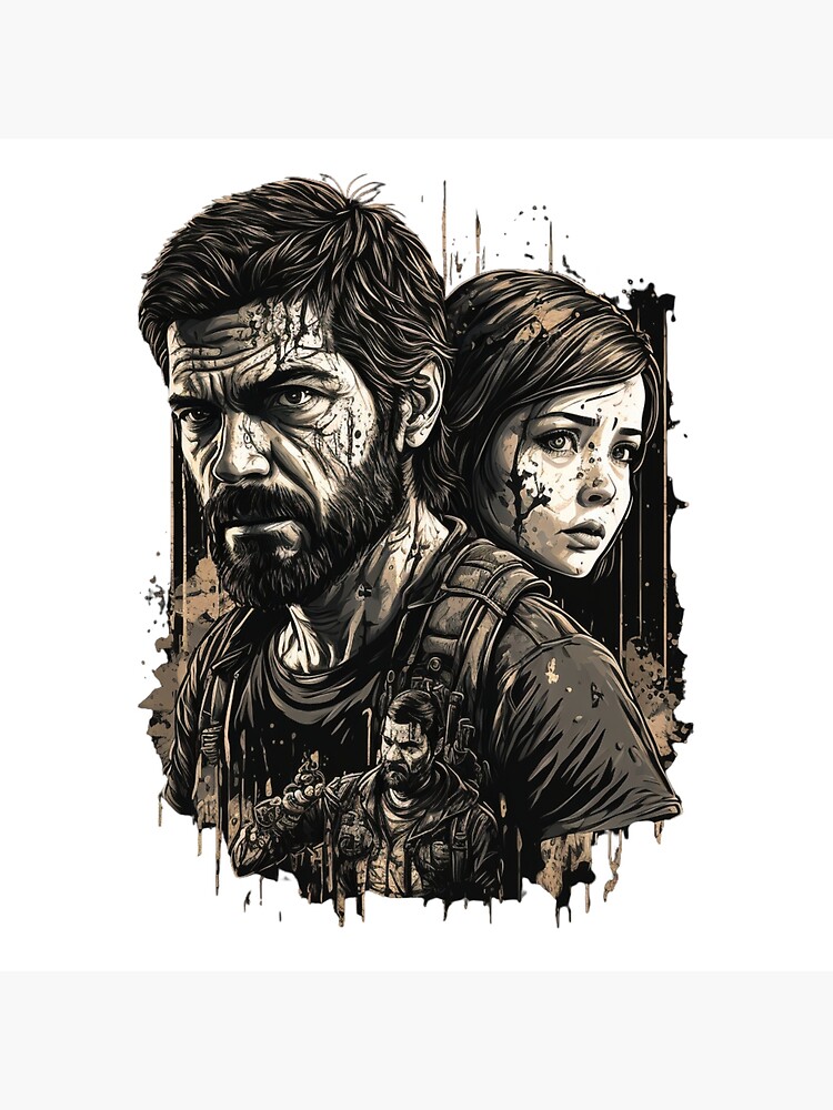 "Joel and Ellie - Last of Us" Poster for Sale by STayar | Redbubble