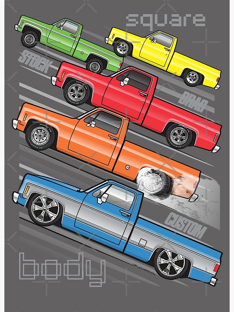 "square body" Art Board Print for Sale by JRLacerda | Redbubble