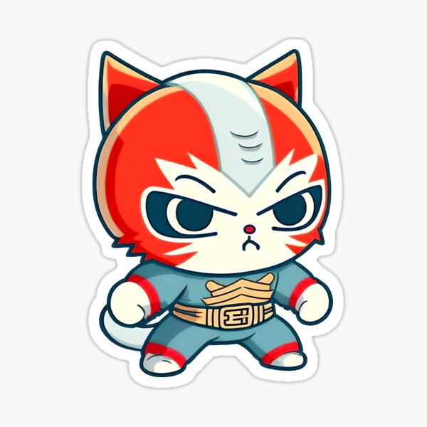 "Lucha Libre Katzen | Mexikanische Wrestling | Anime-Katzen | Kawaii ...