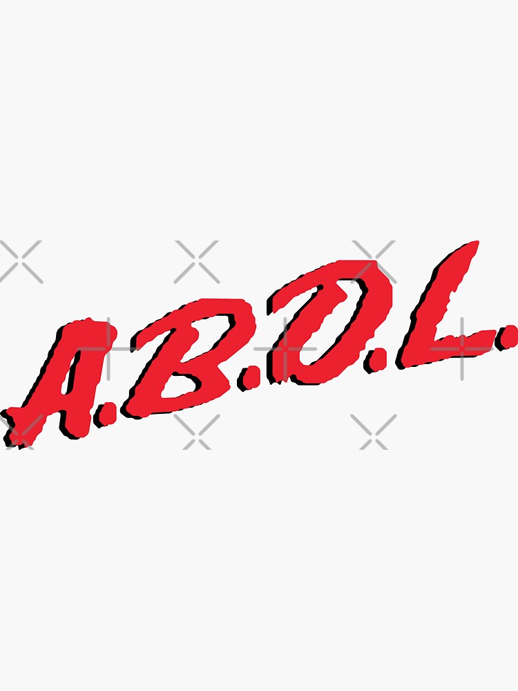 "ABDL - task logo " Sticker for Sale by DiaperedFancy | Redbubble